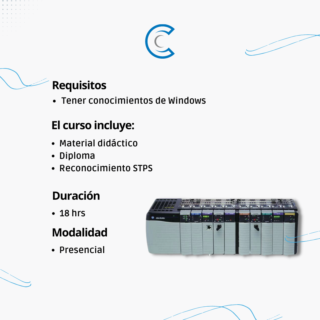 PLC RSLogix 5000 Básico/intermedio – Conecti Capacitacion industrial.